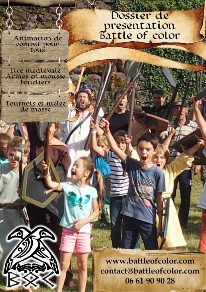 Combat et paintball médieval – “Battle of color” – Communauté d ...